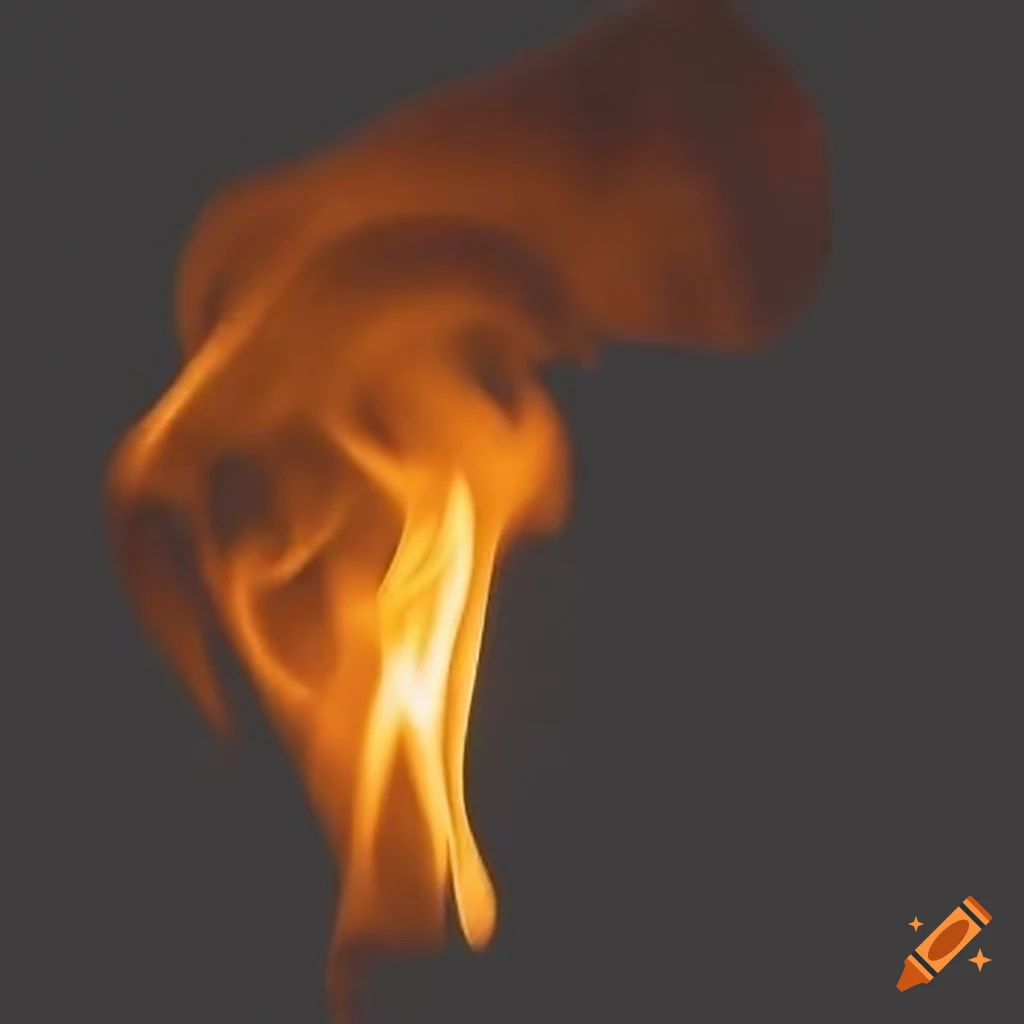 Flames of fire on Craiyon