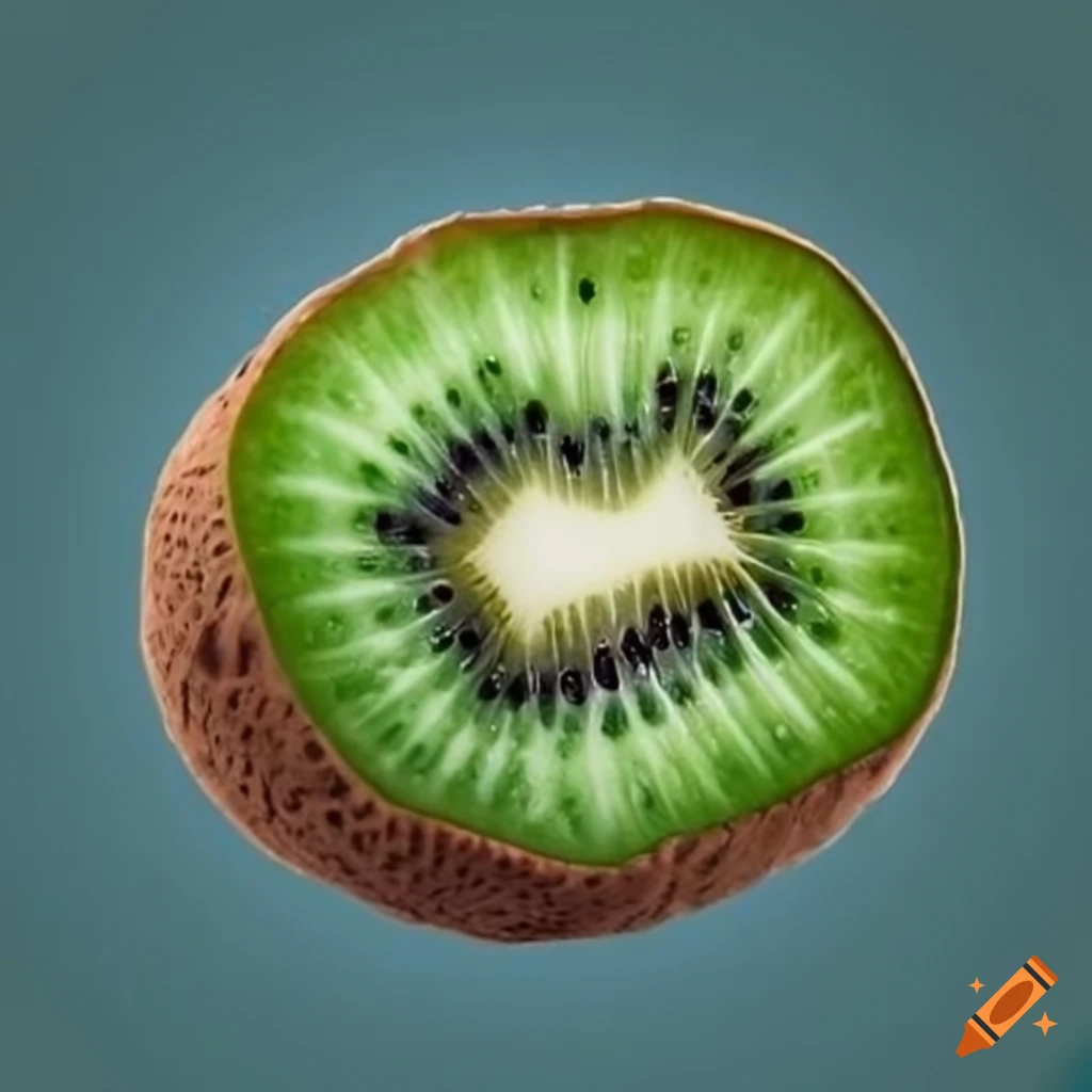 Fresh and juicy kiwi fruit