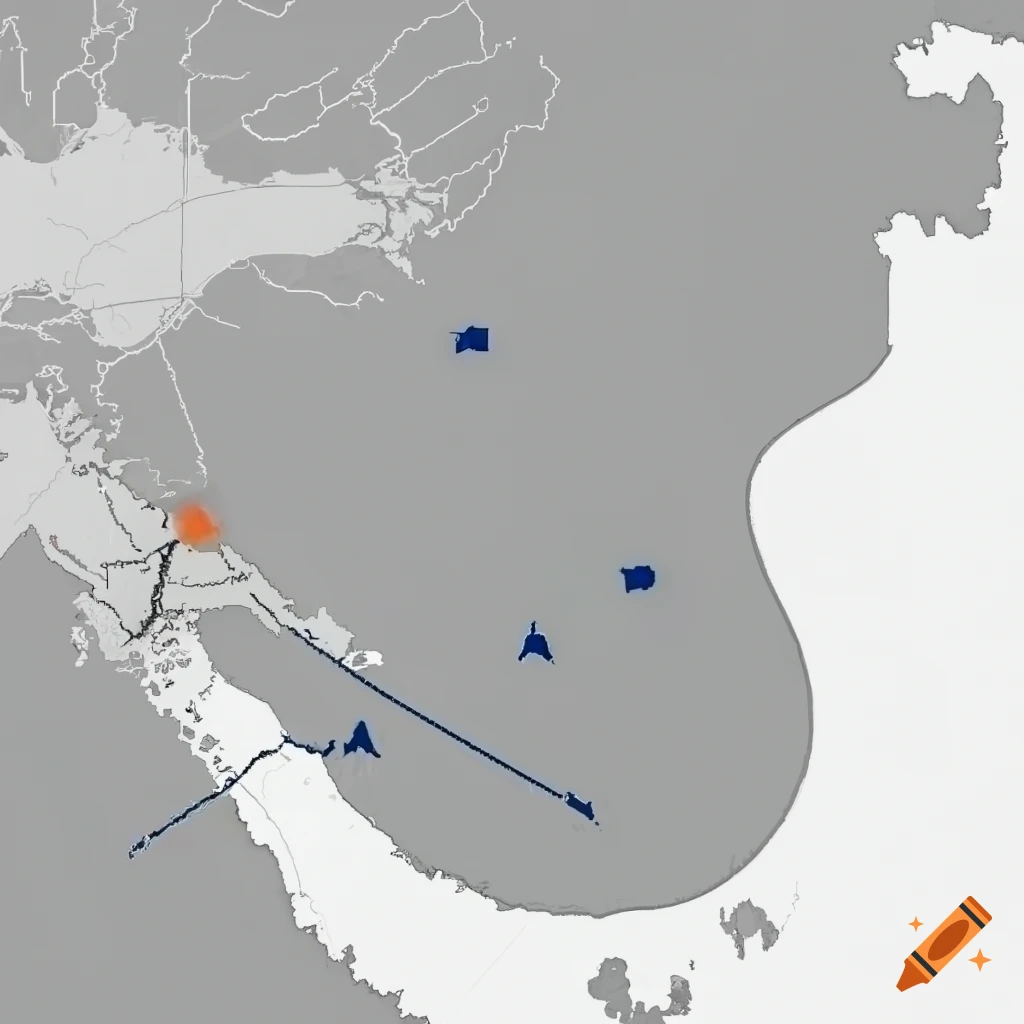 Illustration representing dropper maps on Craiyon