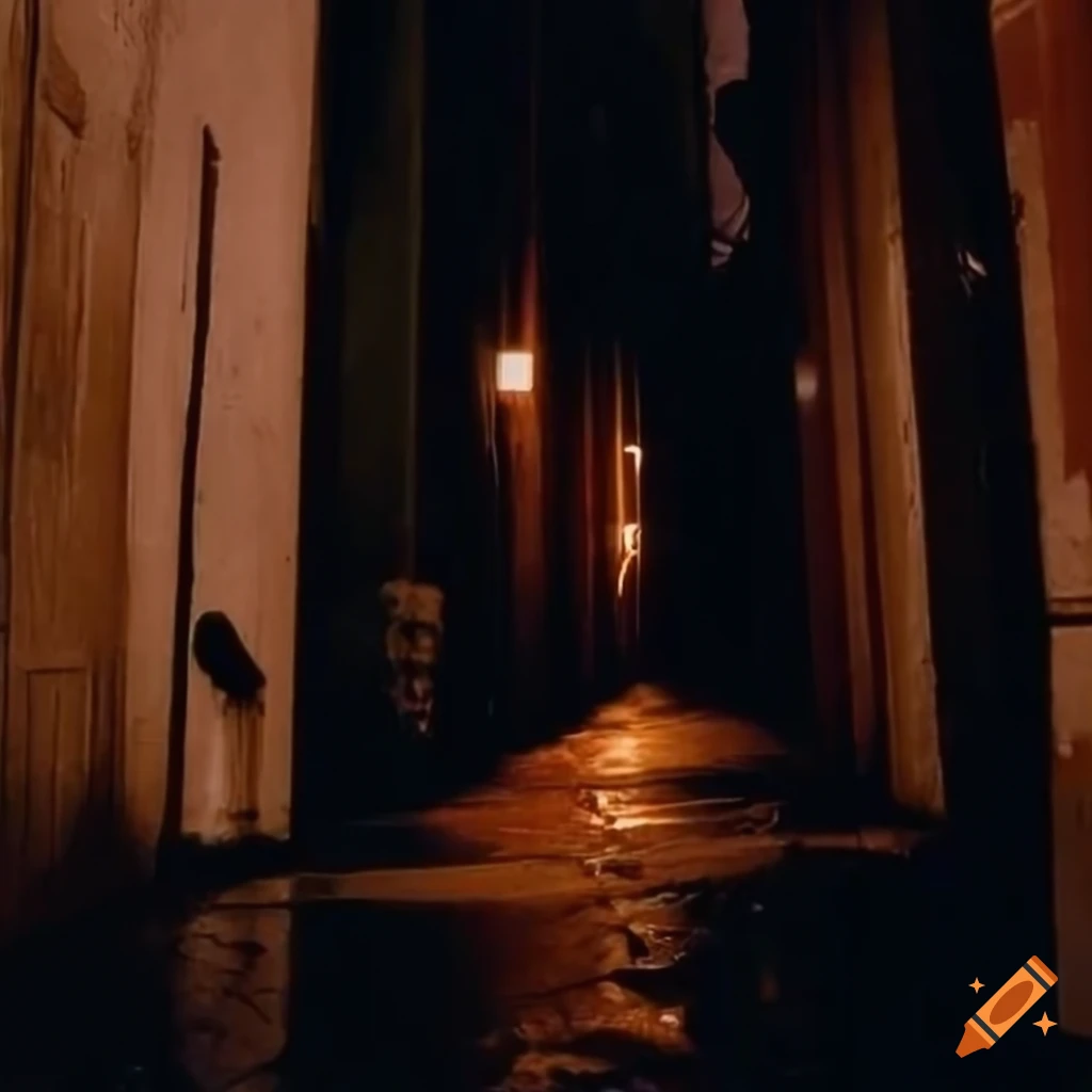 Night scene in a new york alley with wet back lighting on Craiyon