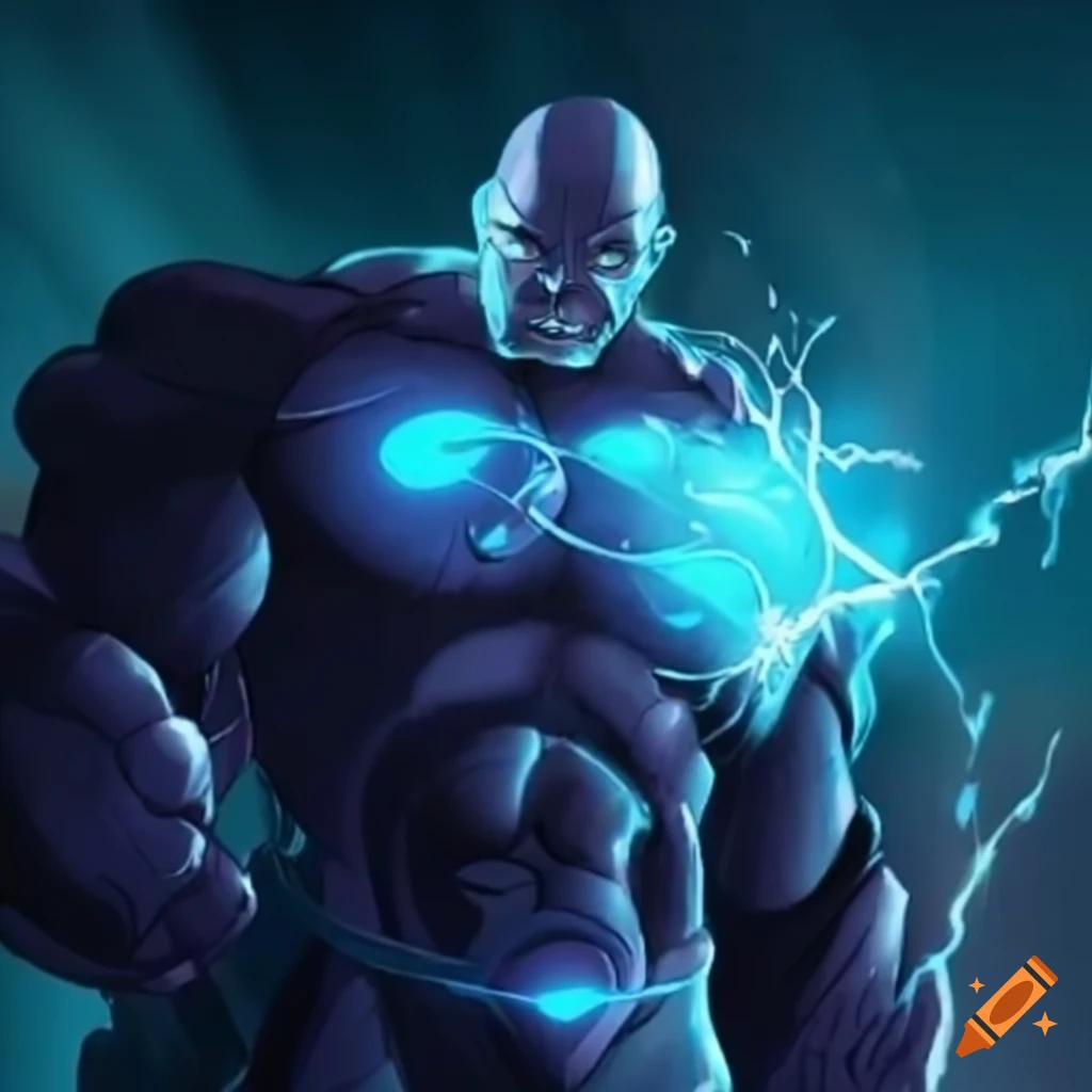 Hydrogen - the superhero fighting for justice on Craiyon