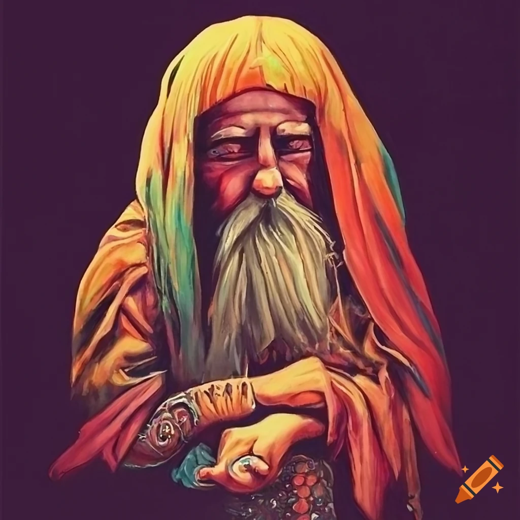 Traditional kekistani artwork on Craiyon