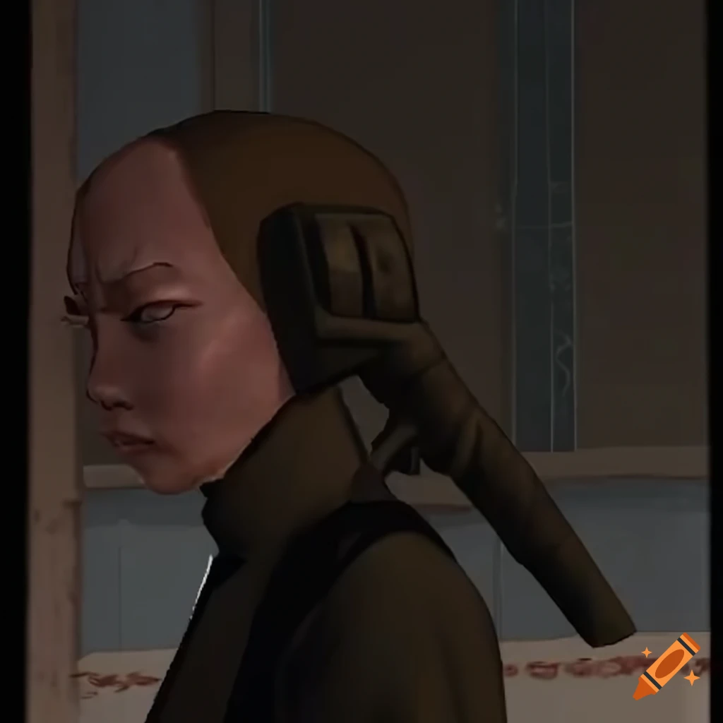 Image depicting people as NPCs in a video game on Craiyon