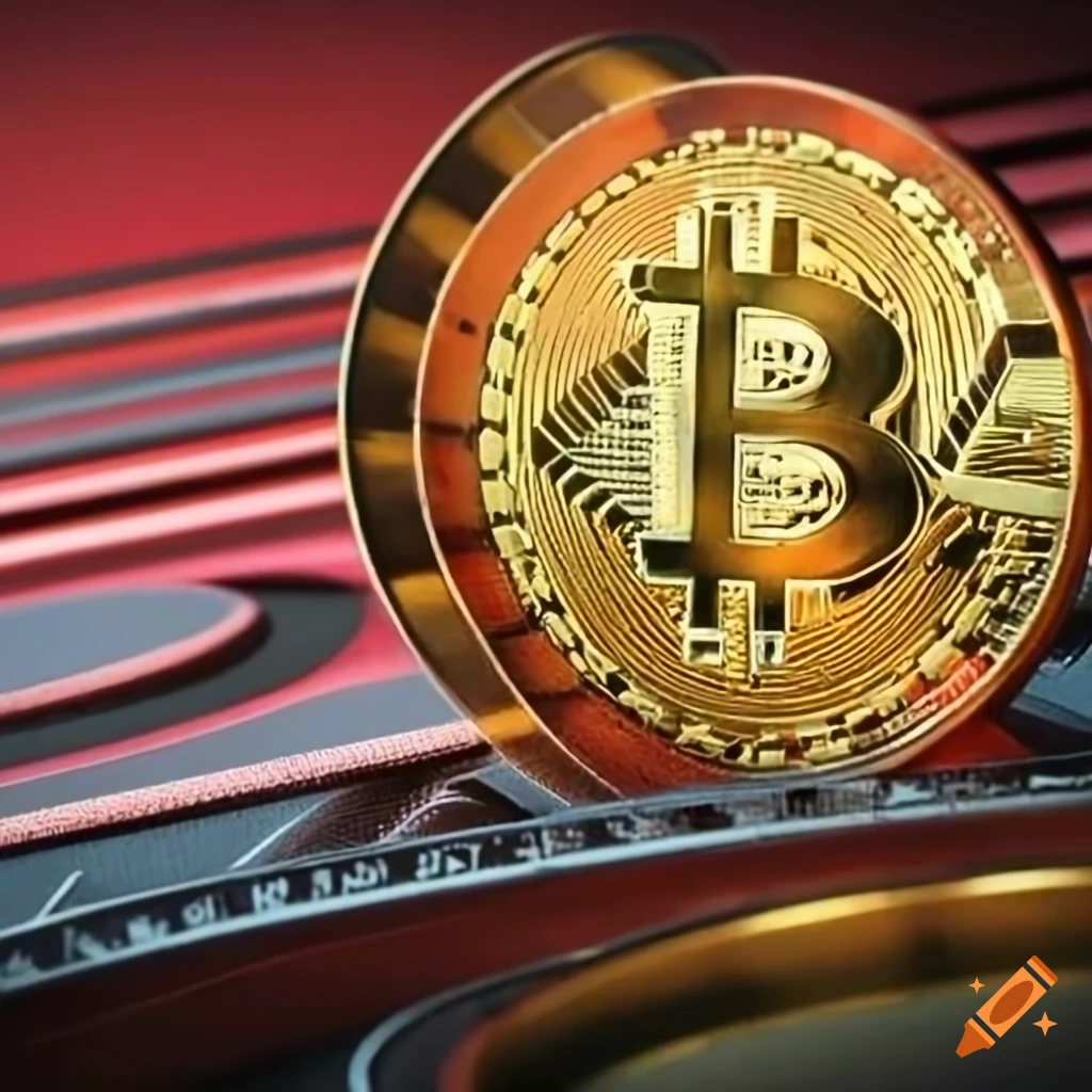 Bitcoin and roulette on Craiyon