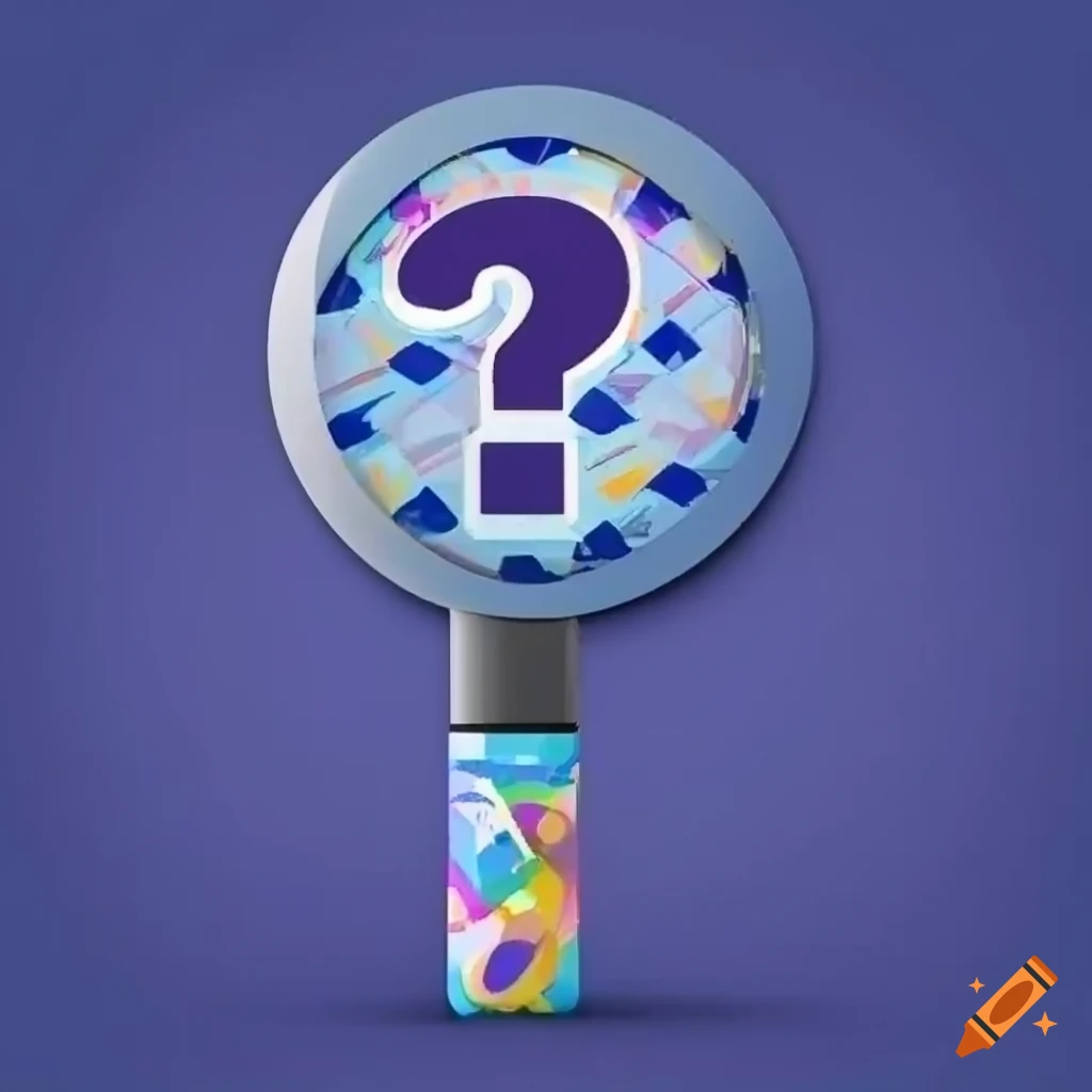 Colorful pattern on an id card on Craiyon