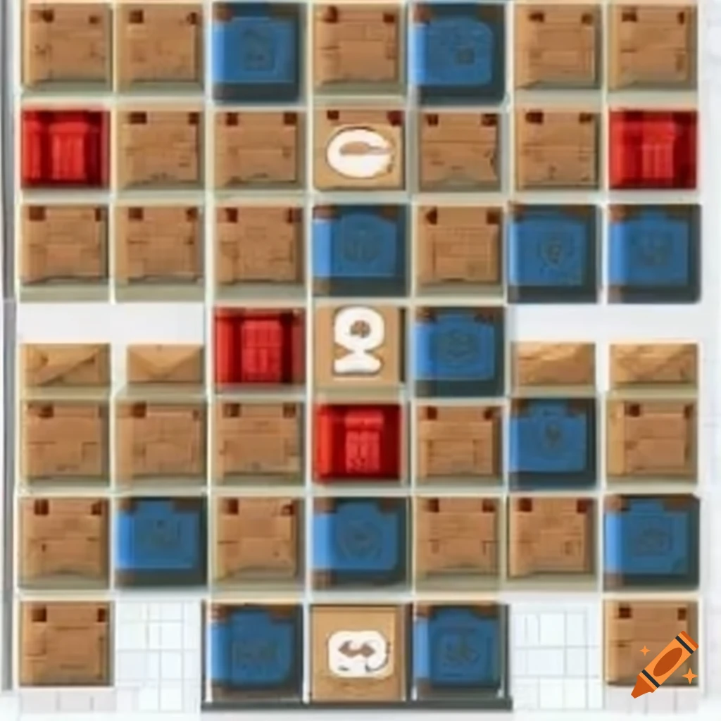 Image of colorful block puzzle game