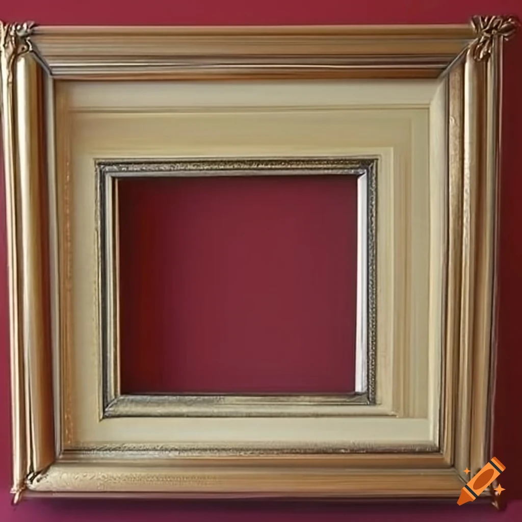 Vintage 1990s picture frame on Craiyon