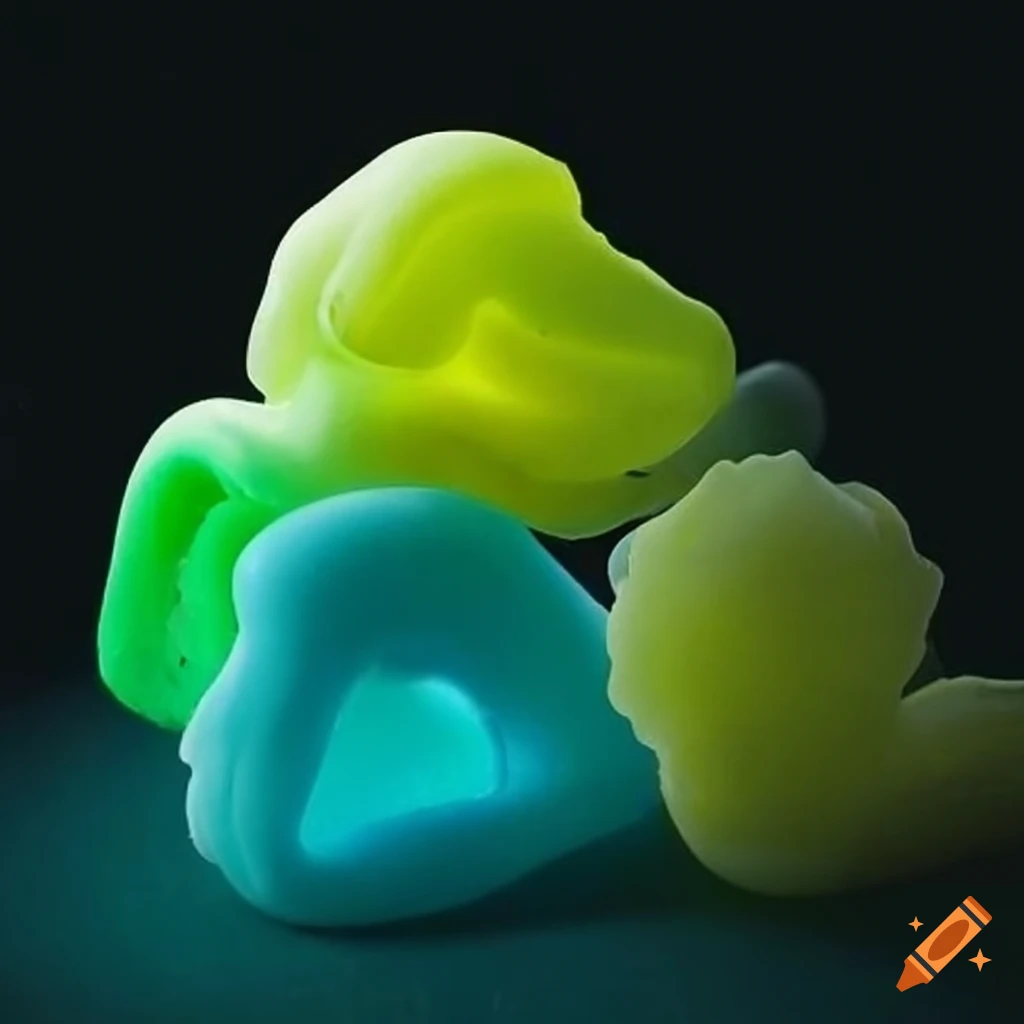 Image of popular slime blocks on Craiyon