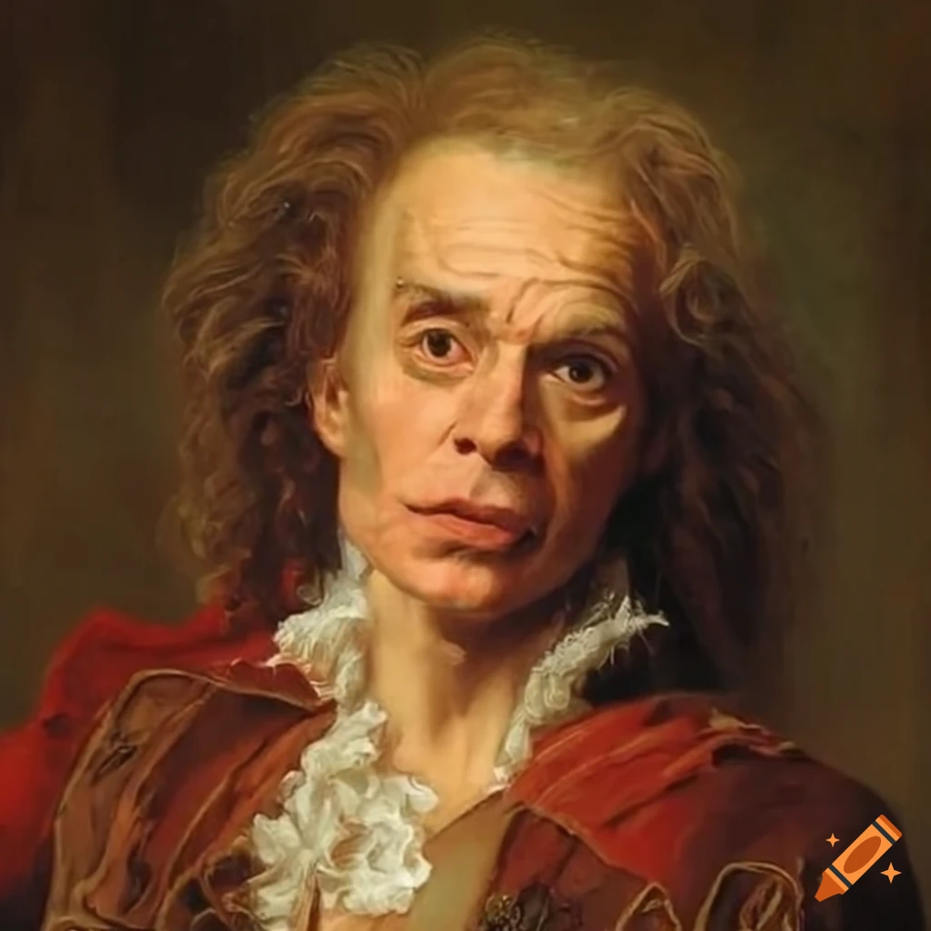 Portrait of david lee roth on Craiyon