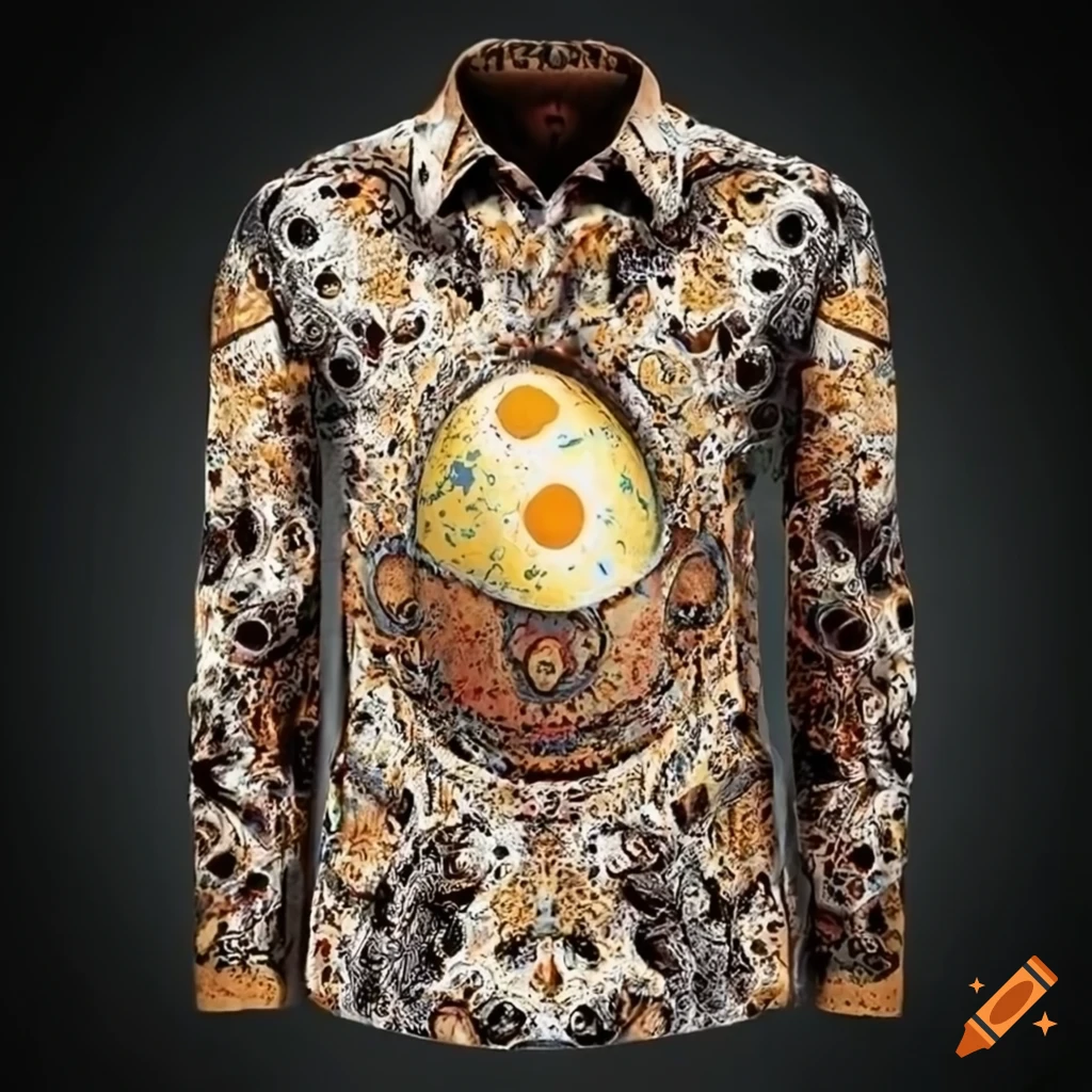 Men's ornamental shirt with unique pattern on Craiyon