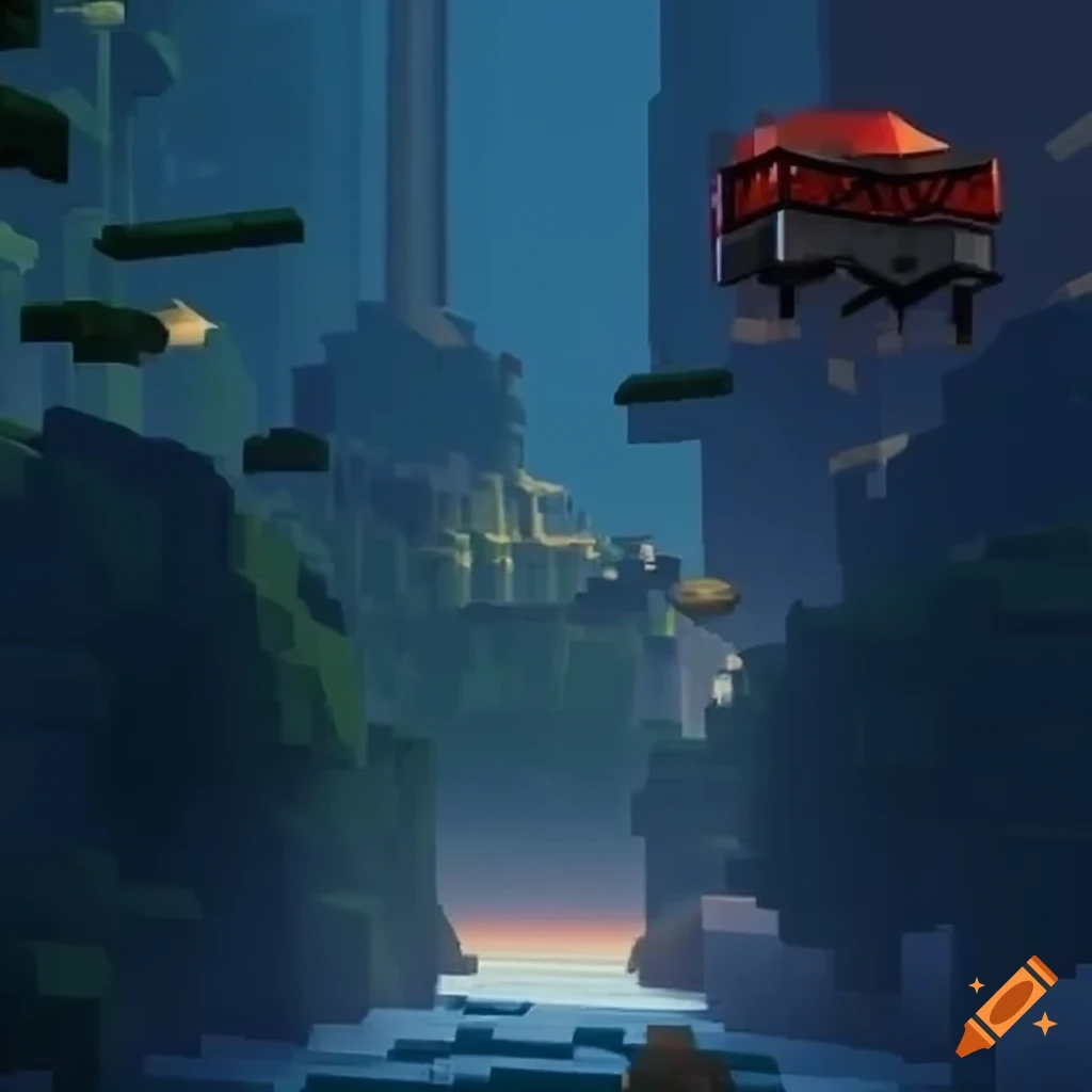 Minecraft traffic forwarding on Craiyon