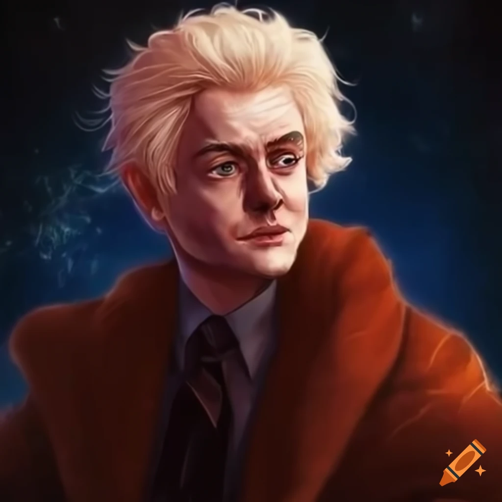 Young offspring of crowley and aziraphale from good omens on Craiyon