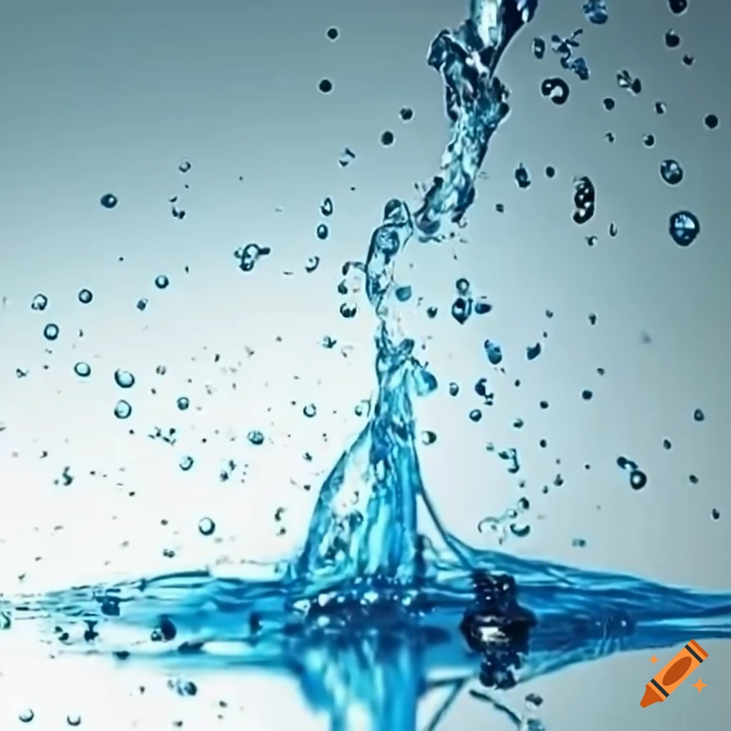 Dynamic water effects on Craiyon