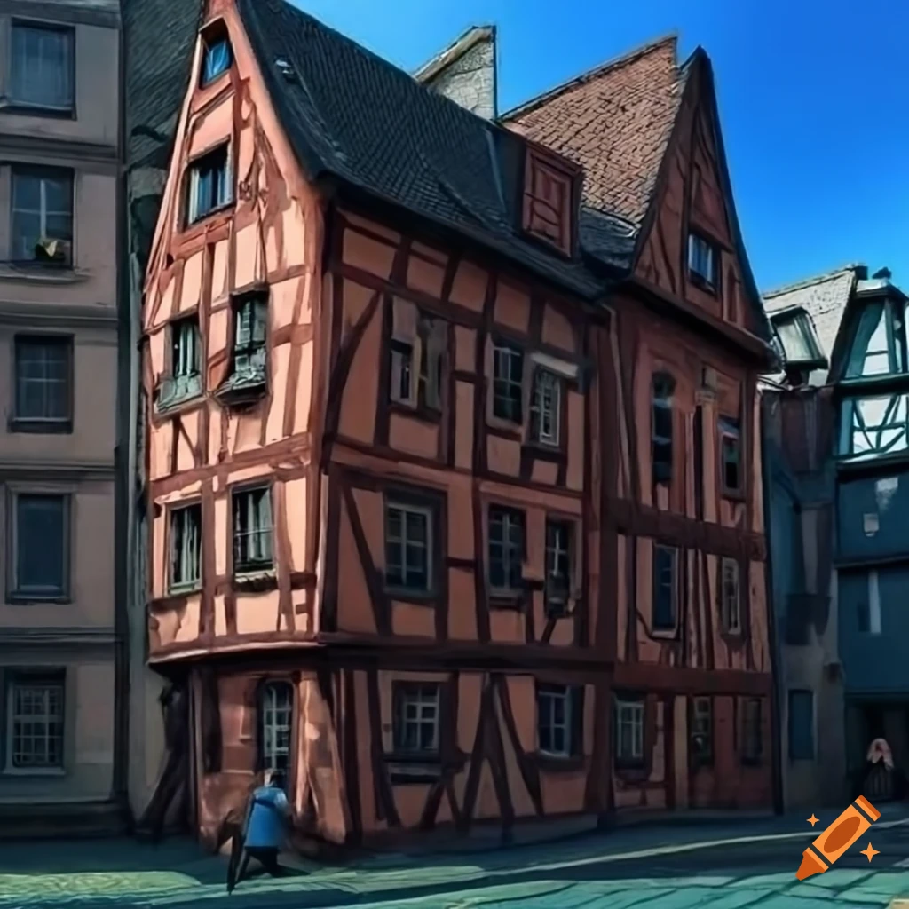 Golden bull statue in a plaza in waterdeep on Craiyon