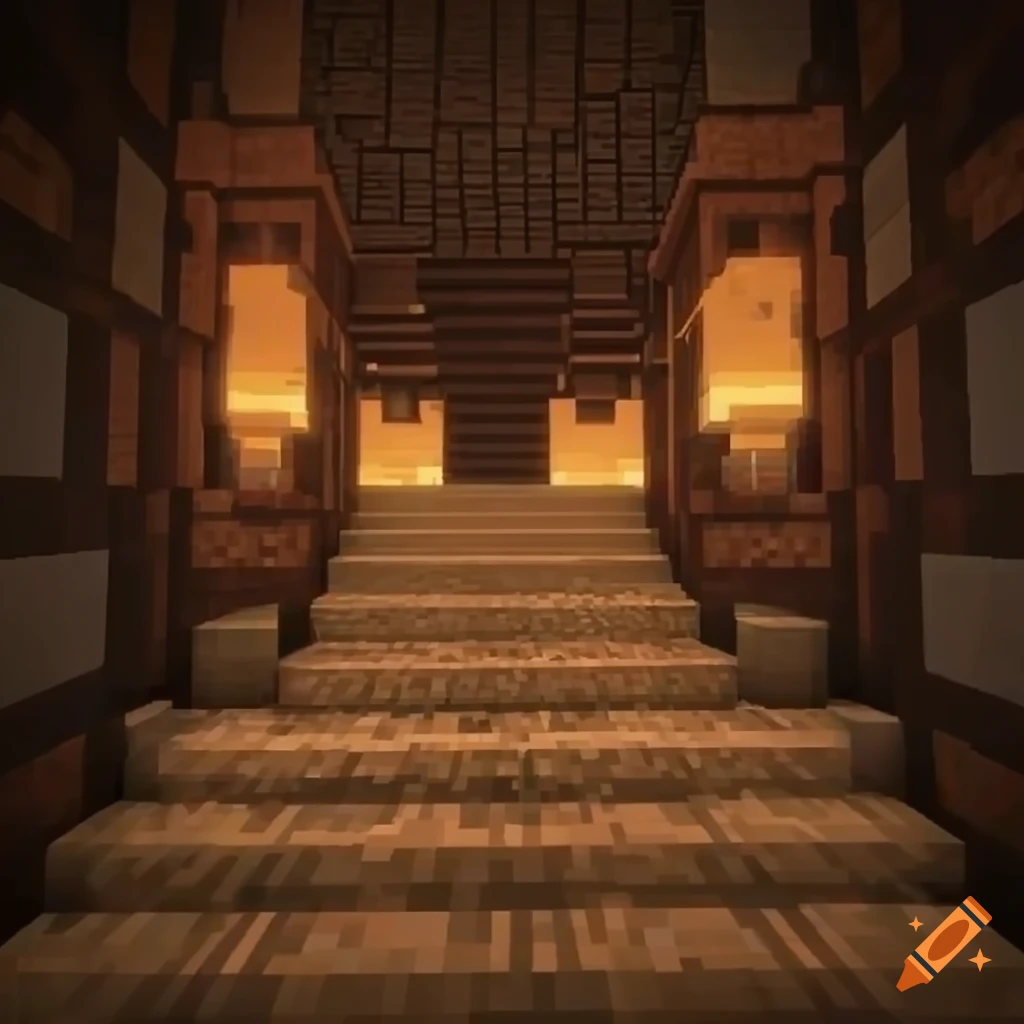 An elven scholar study room in minecraft, mostly using dark oak ...