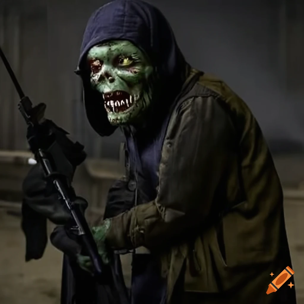 Image depicting a zombie apocalypse on Craiyon