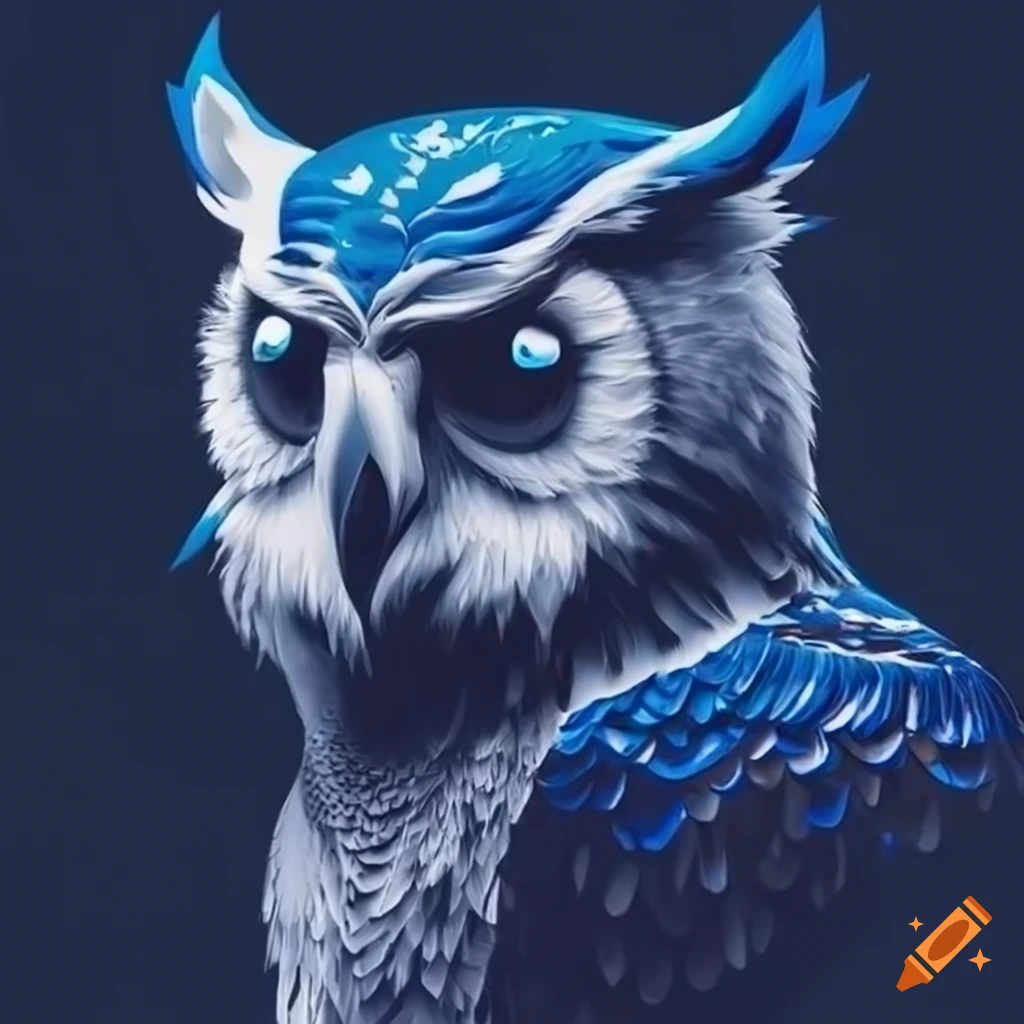 Anderson Shiro owl sports team logo on Craiyon