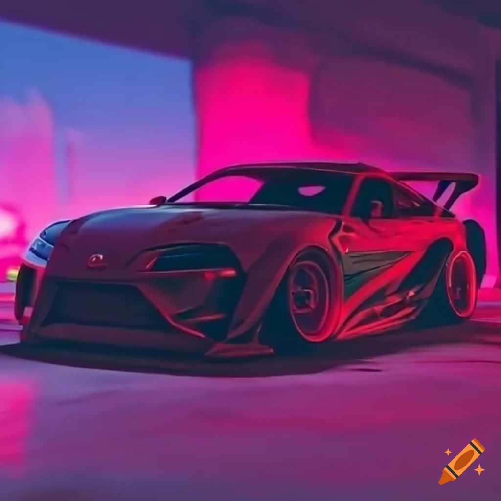 Cinematic Footage Of A Toyota Supra Rzr Prototype