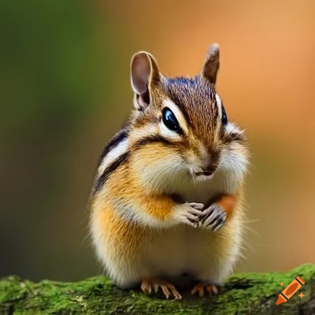 Chipmunk photo on Craiyon