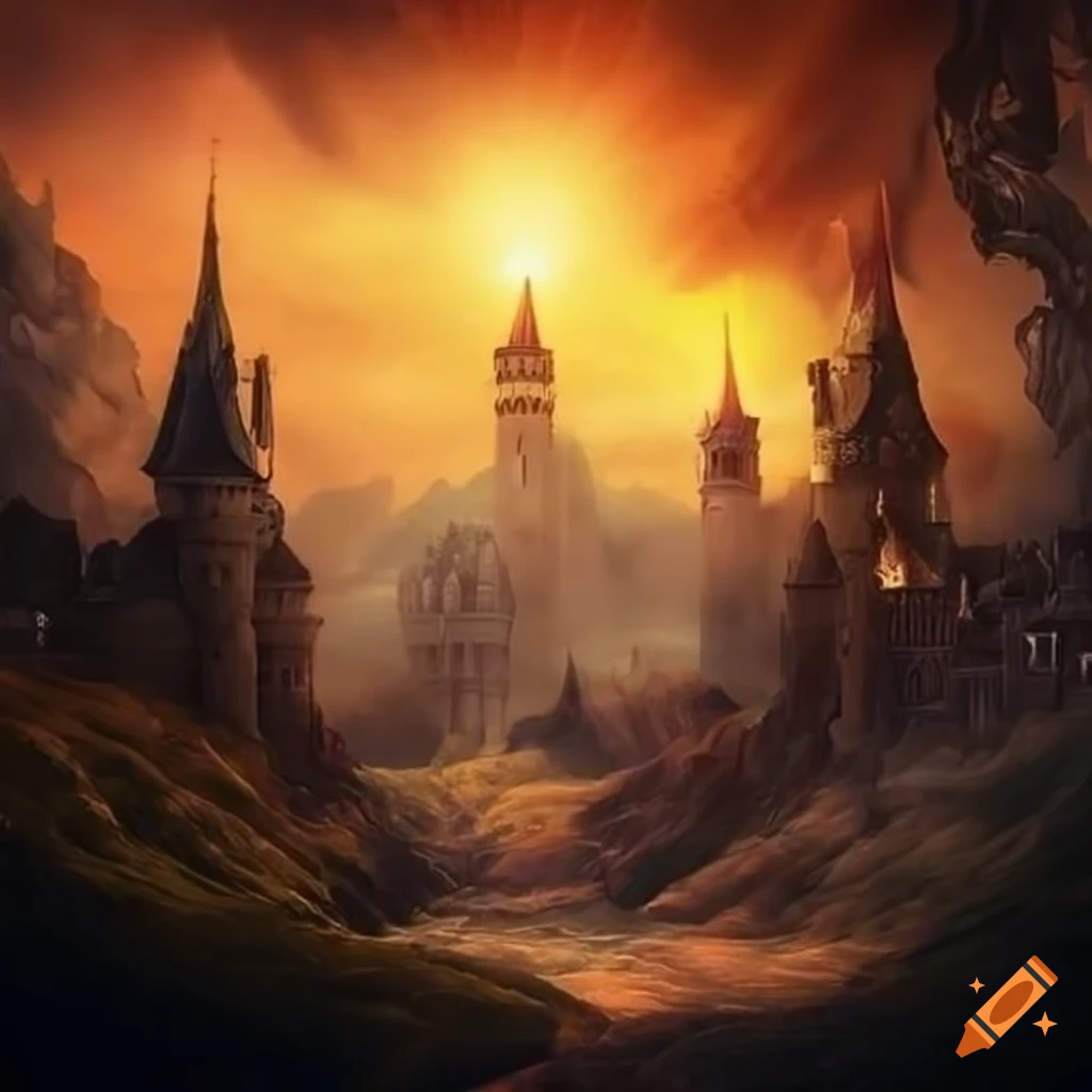 Image of a mystical fantasy realm