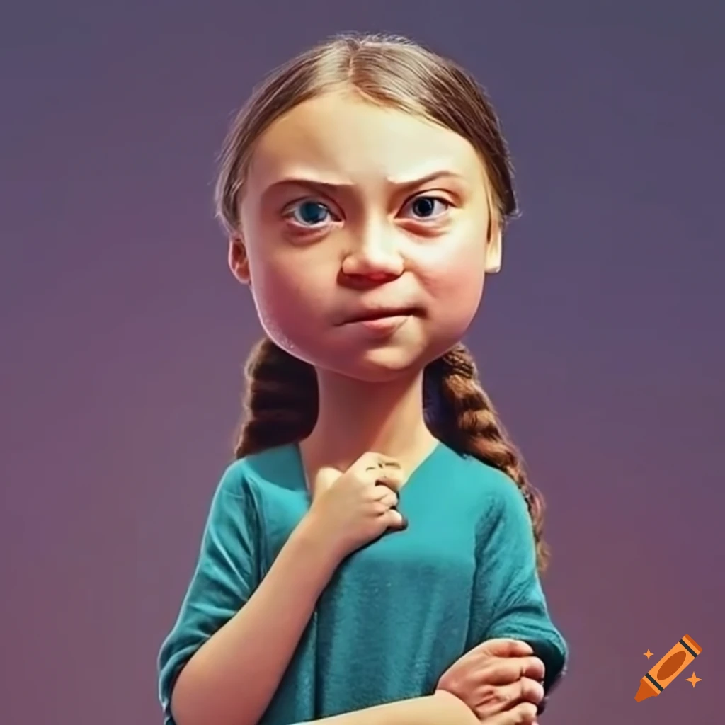 Greta thunberg portrait