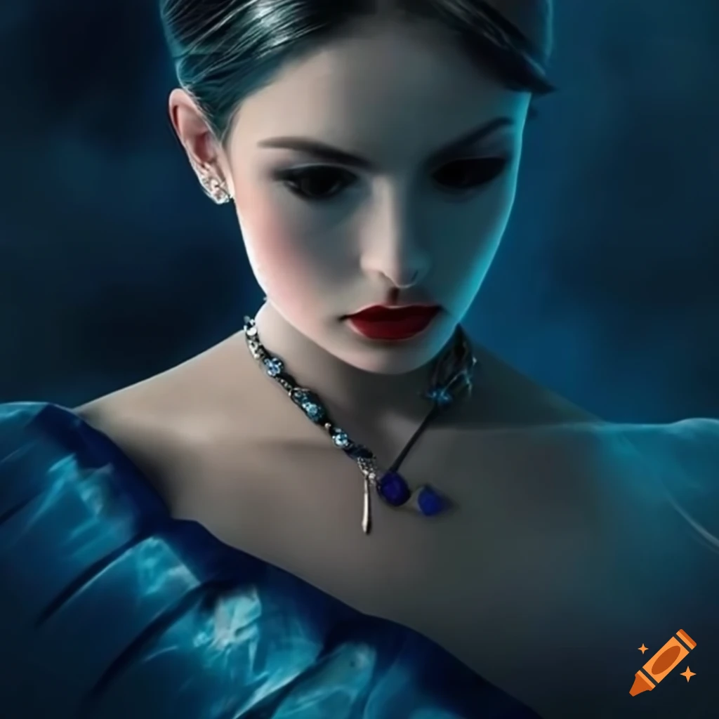 Jill valentine in an elegant evening gown on Craiyon