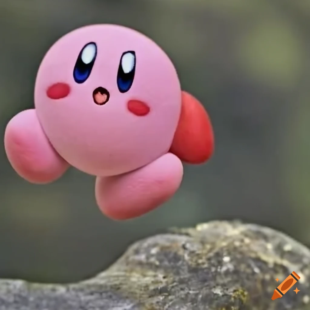 Bootleg kirby toys on Craiyon