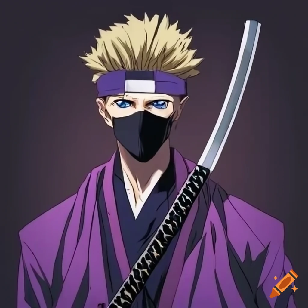 Anime character named nardz in a battle scene on Craiyon