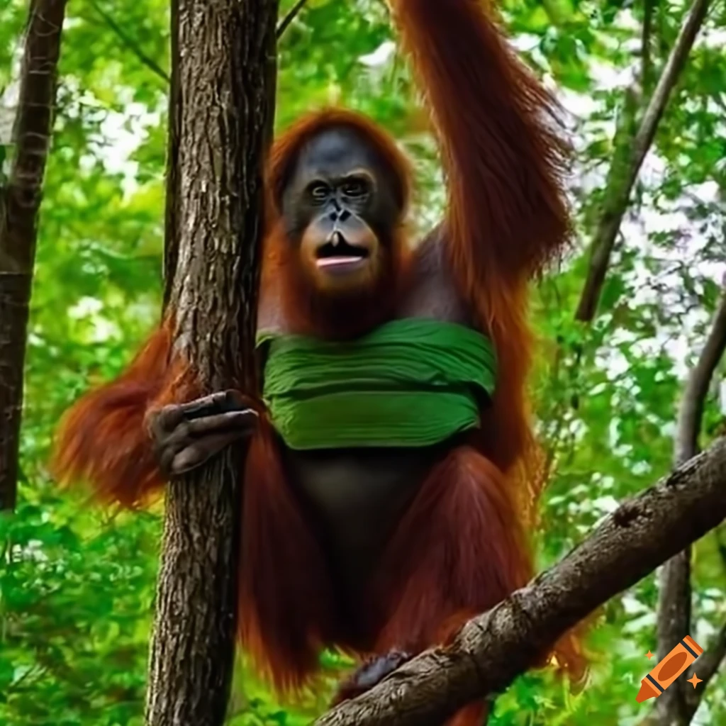 Gorilla And Orangutan