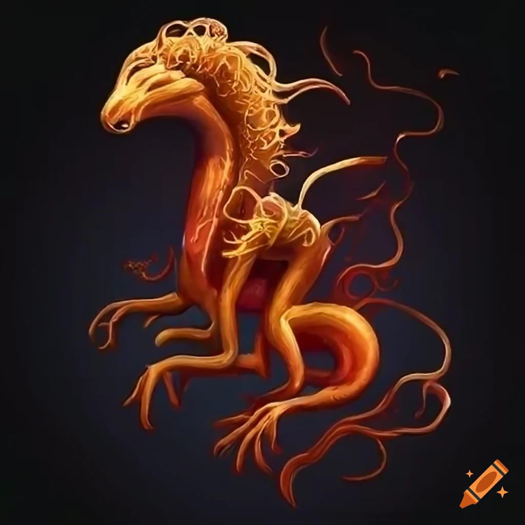 Image of an elegant and enchanting imaginary creature on Craiyon