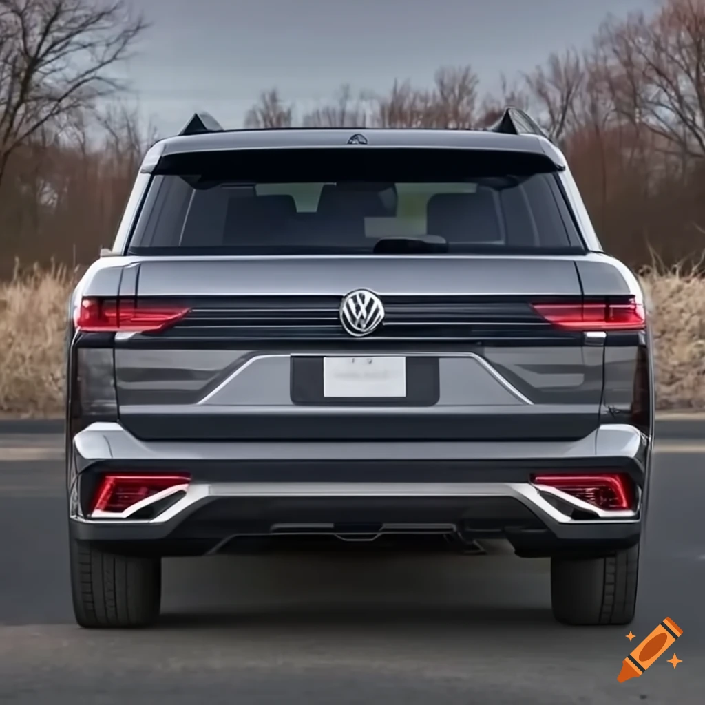Rear view of a 2024 chevrolet traverse showcasing its boxy design on ...