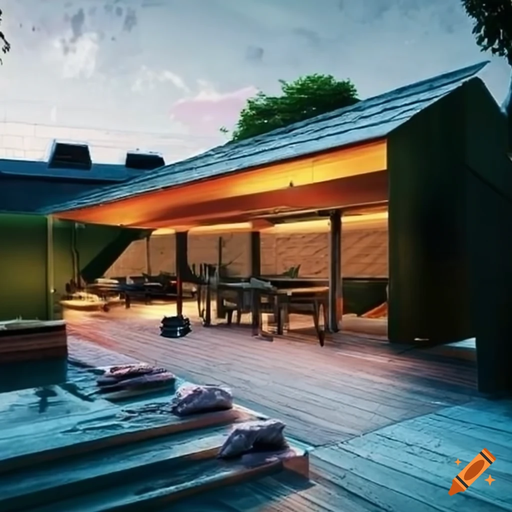 Aménagement d'une terrasse