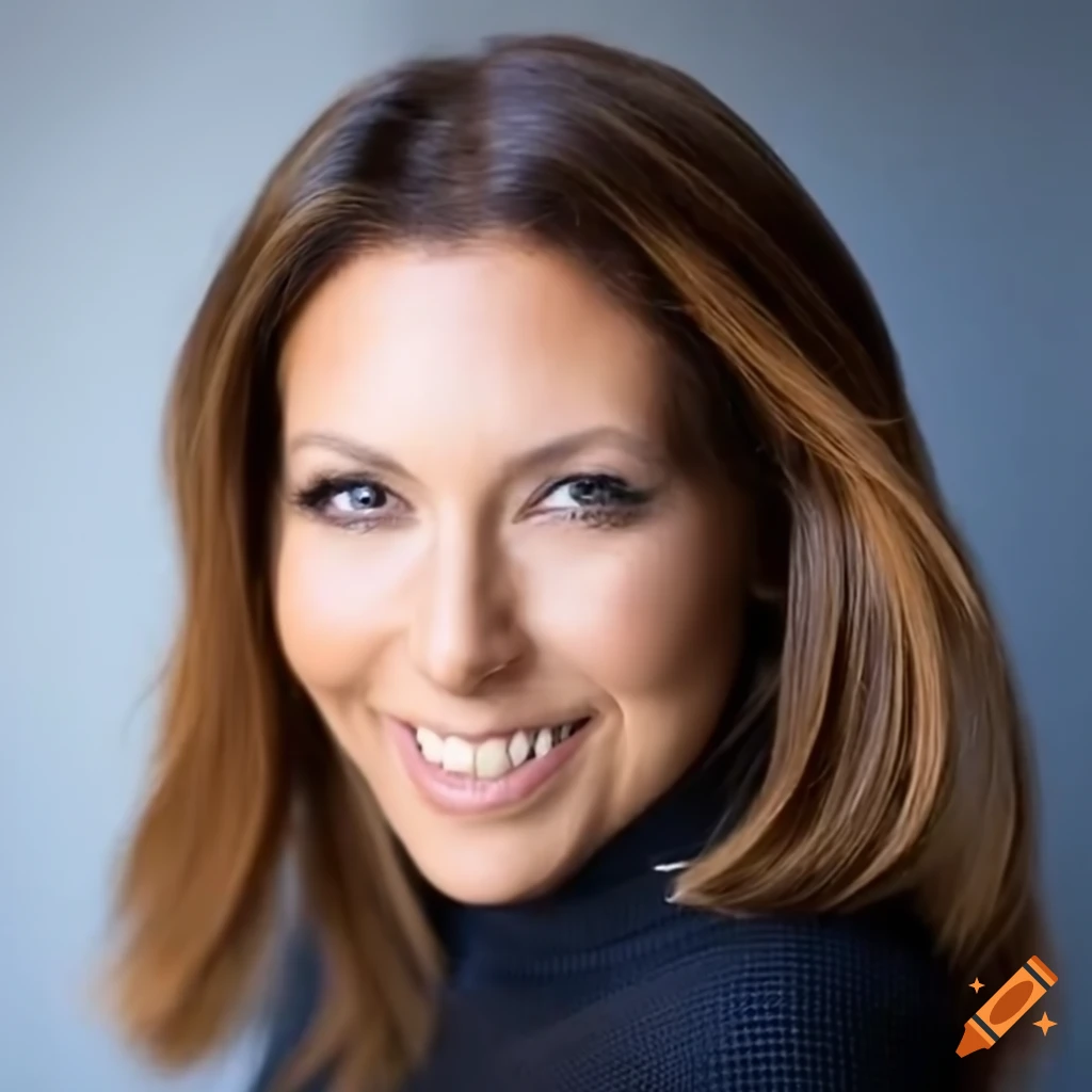 Professional portrait of darya folsom, news anchor