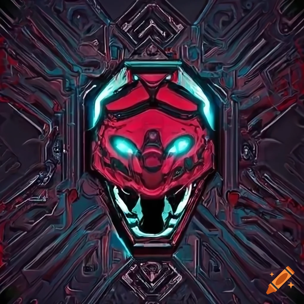Mecha logo design on Craiyon