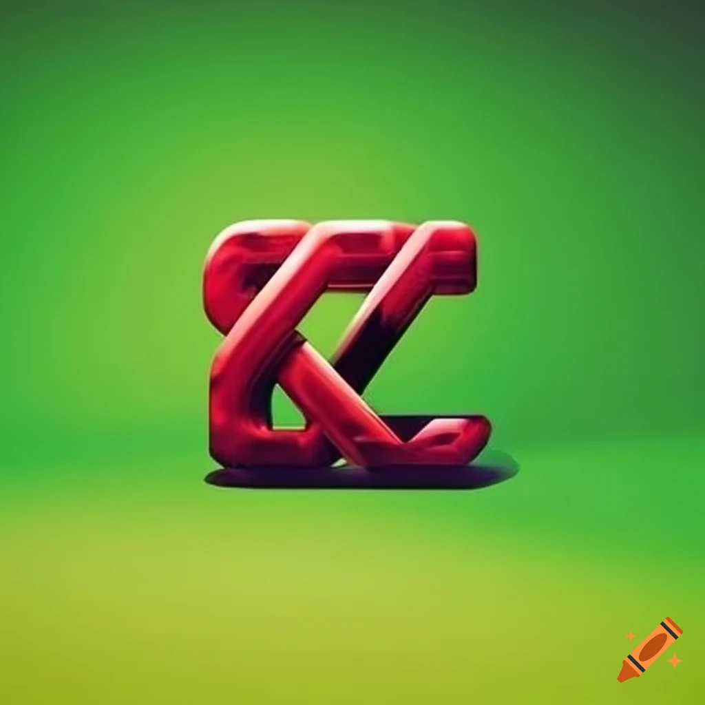 Interlocking logo with letters CROC on Craiyon
