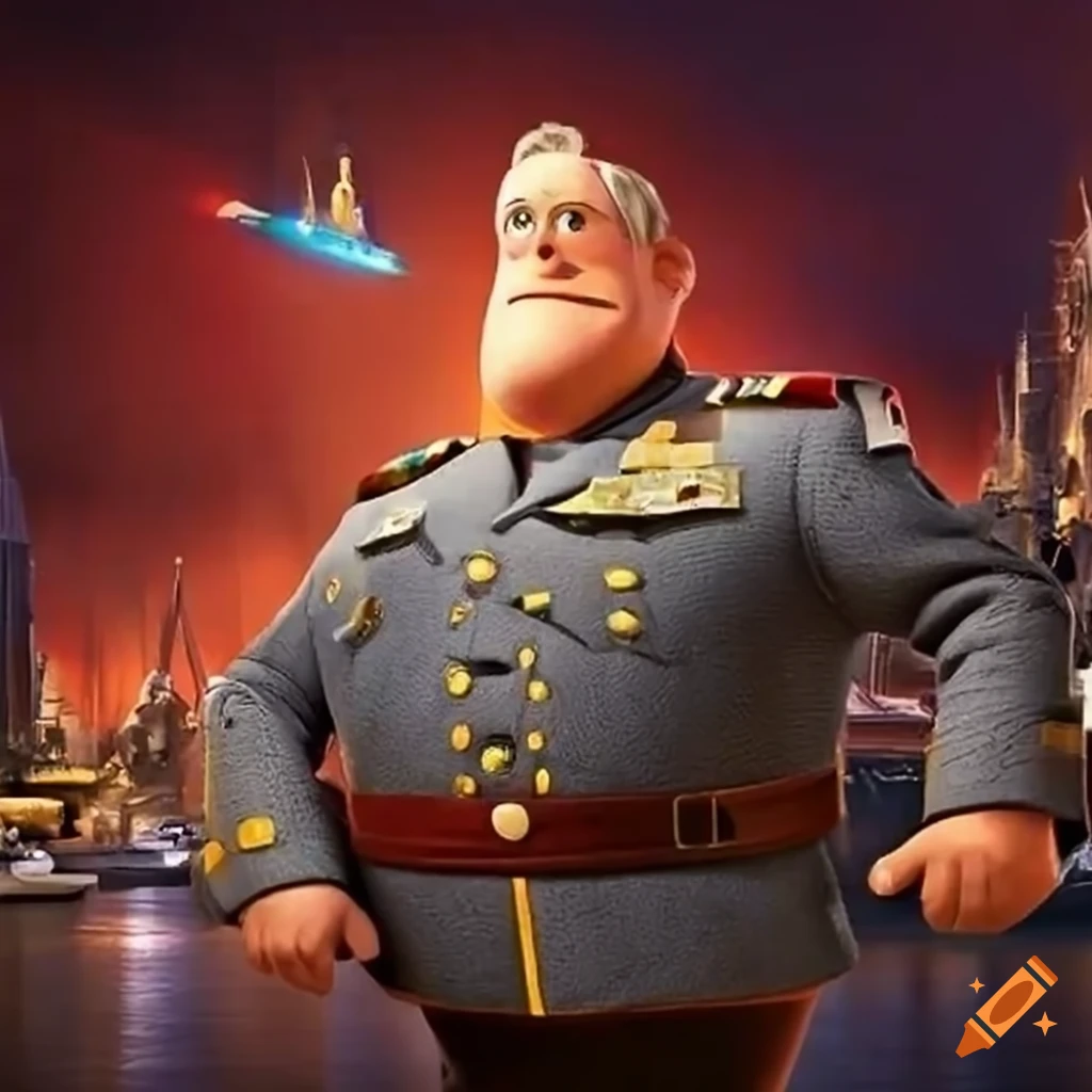 Pixar movie bismarck on Craiyon