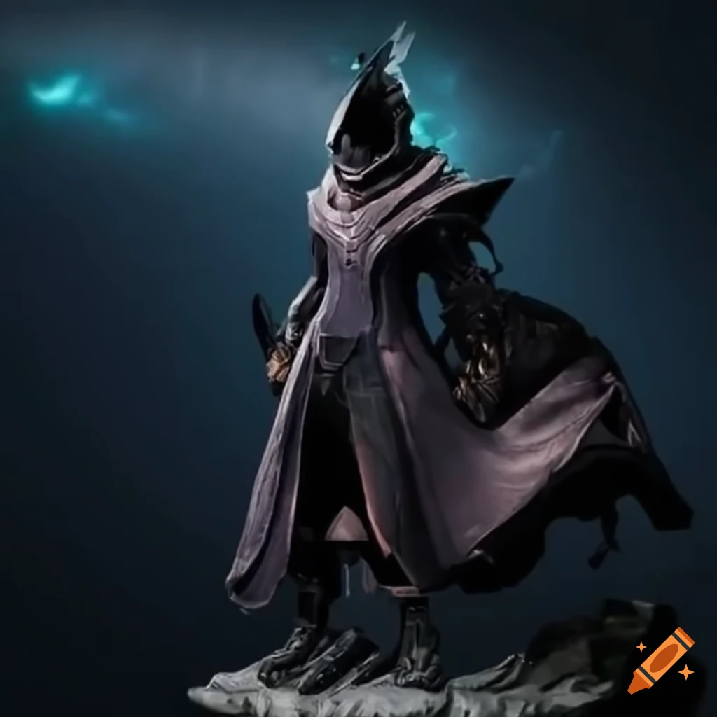 Warlock statue inspired by solo leveling and destiny 2
