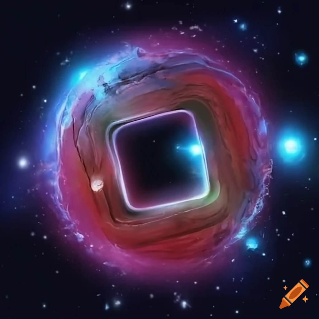 Rotating square in space