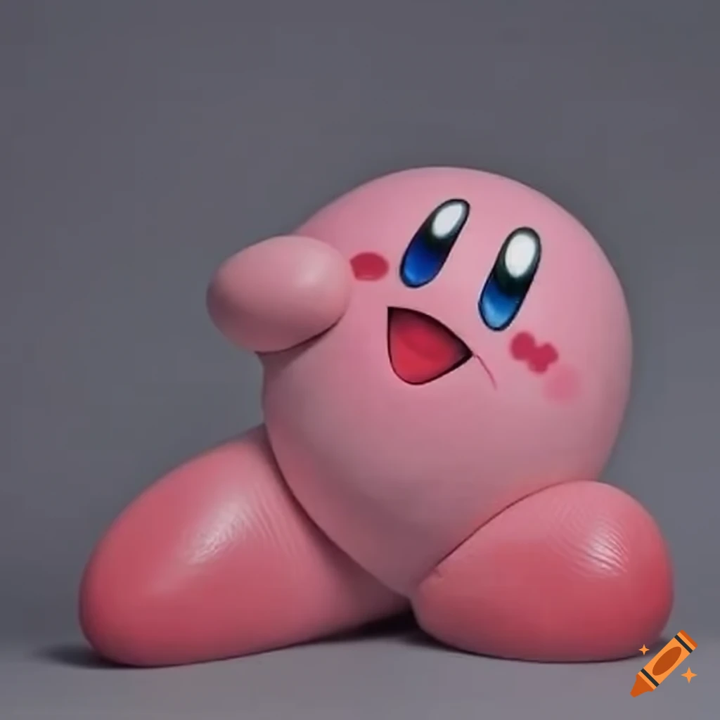 Bootleg kirby toys on Craiyon