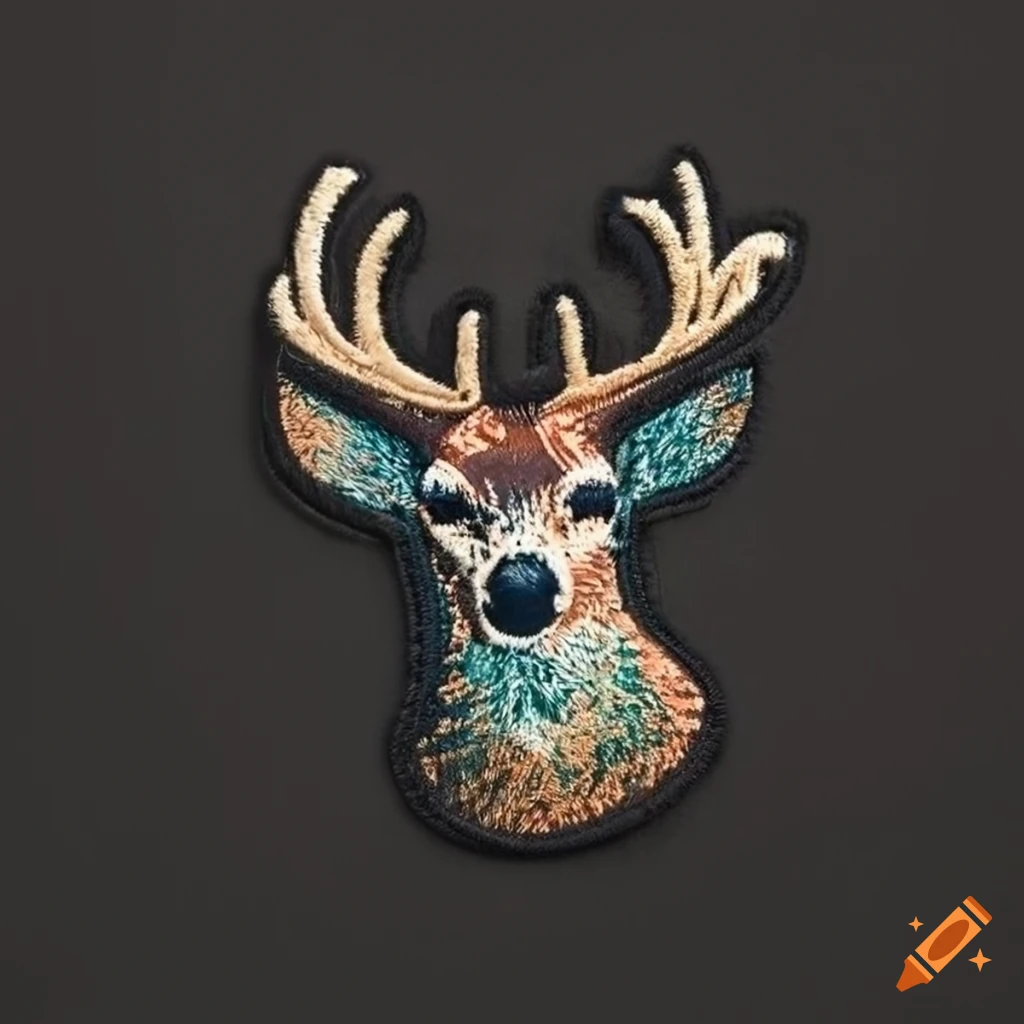 Noir graphic design patch