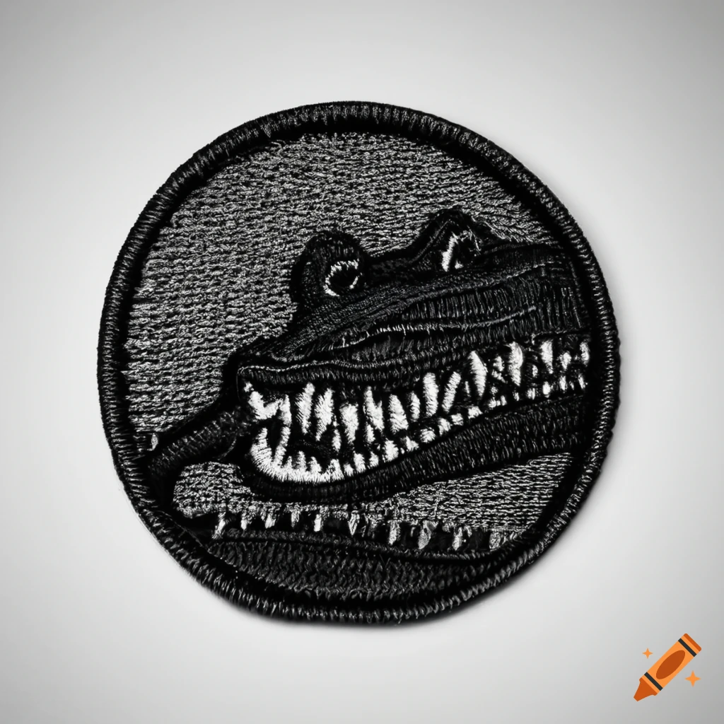 Patch with noir graphic design on Craiyon