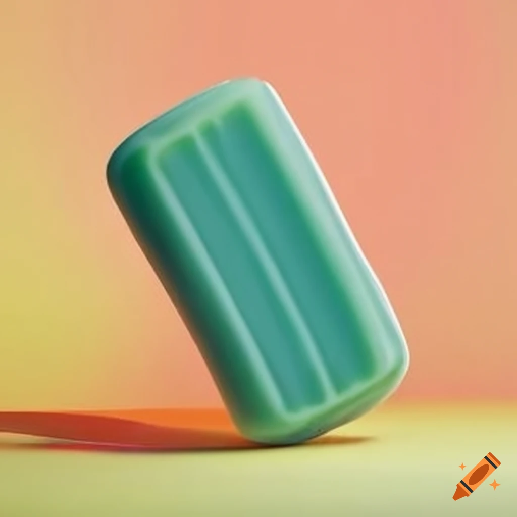 Bar Of Soap On White Background On Craiyon