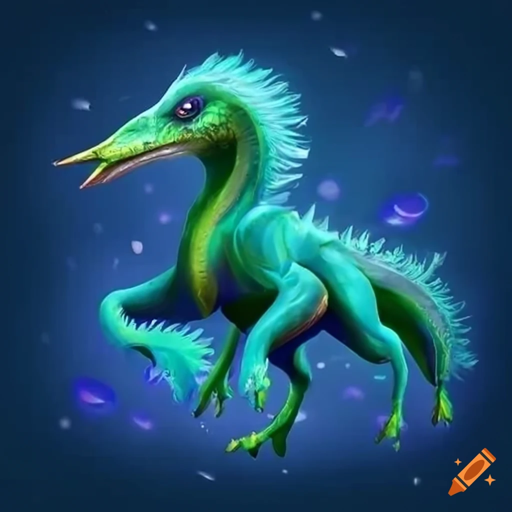 Beautiful and graceful quadrupedal creature on Craiyon