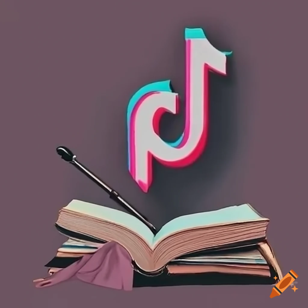 Image illustrating the TikTok trend about books and creative writing on ...