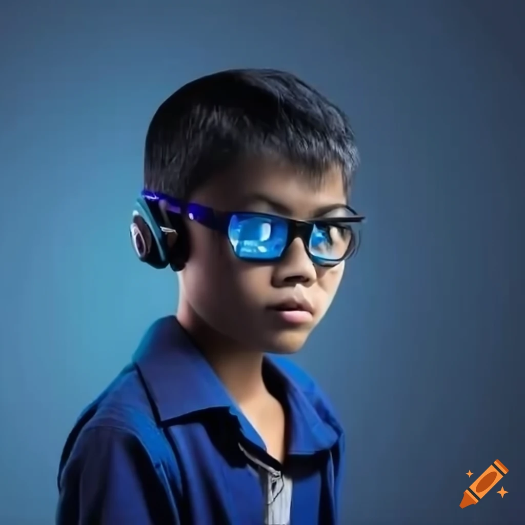 Filipino high school technician wearing electrical outfit