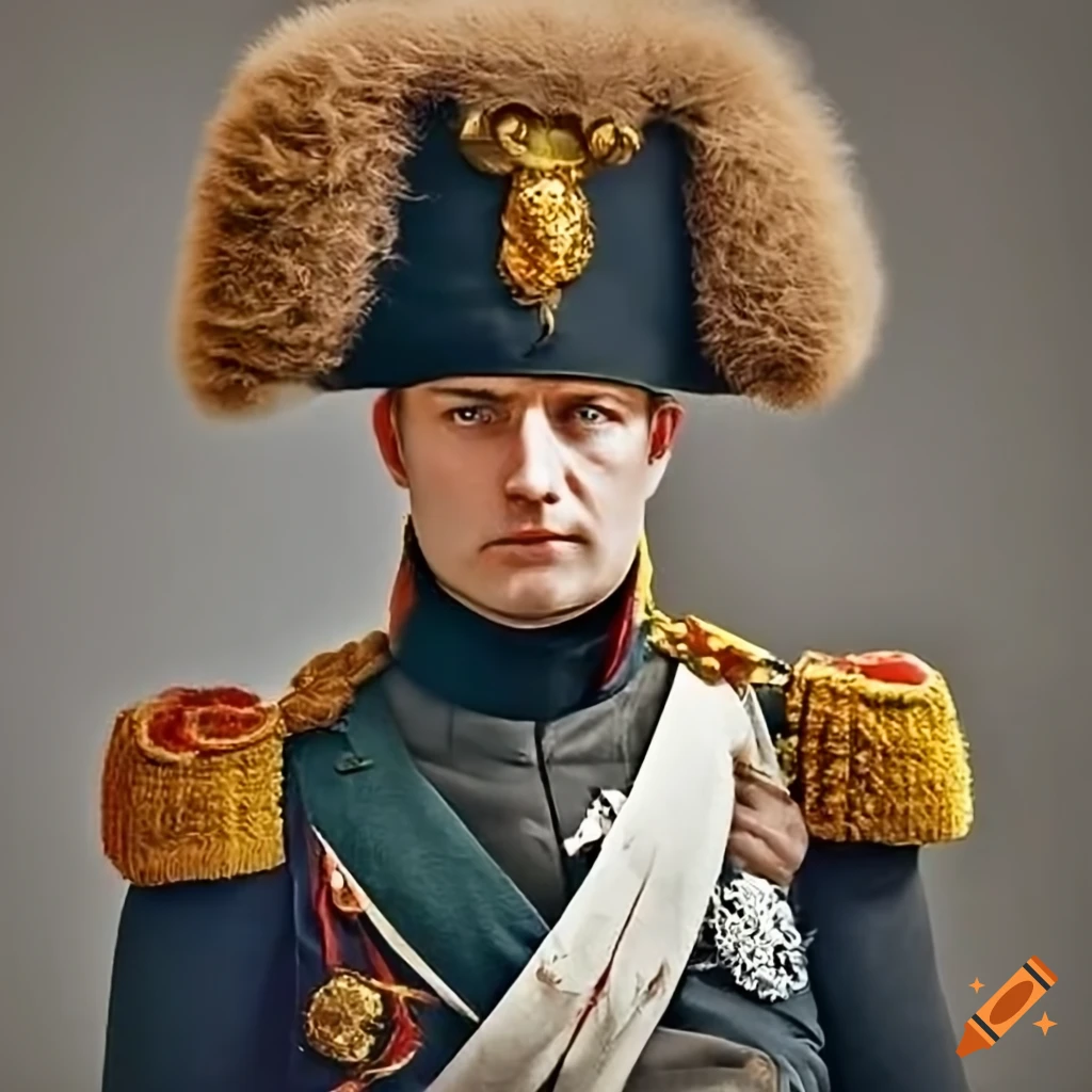 Portrait of napoleon bonaparte on Craiyon