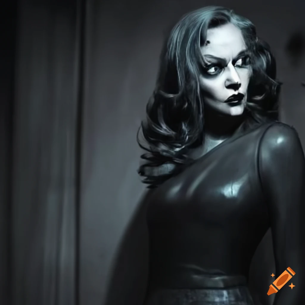 Noir-style depiction of evil