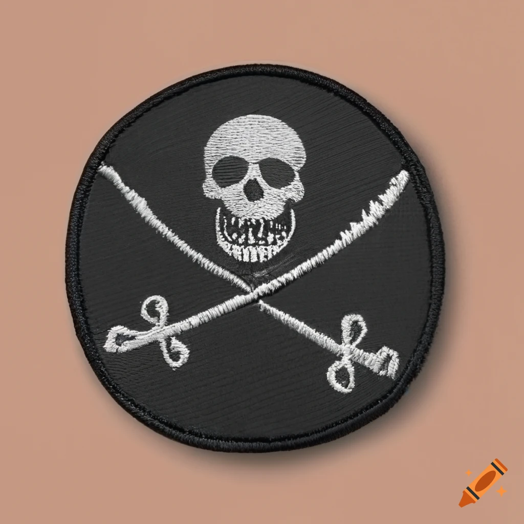 Noir graphic design patch on Craiyon