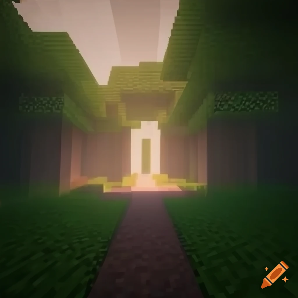 Profile picture with minecraft theme on Craiyon