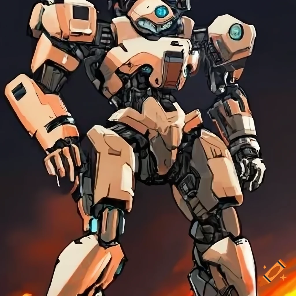 Mobile suit mecha image